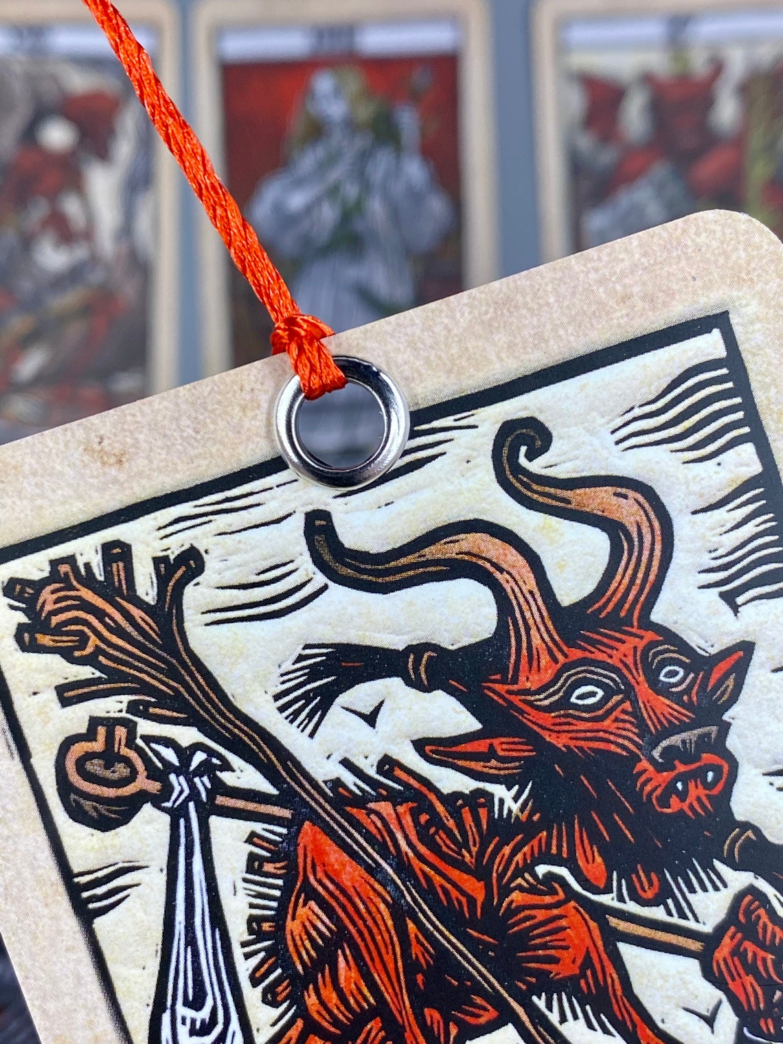 Intuitively Chosen Del Toro Tarot Card Book Mark, Del Toro Tarot, Book ...