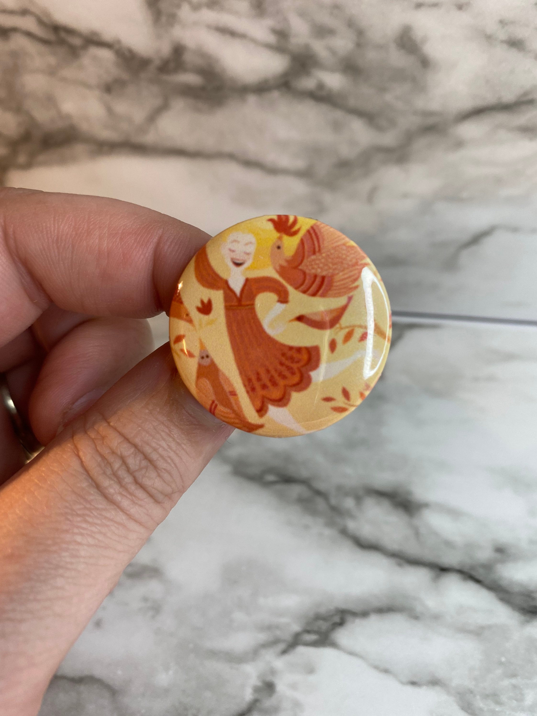 Tangled Button Set of 5 Tangled Buttons Pinback Button | Etsy