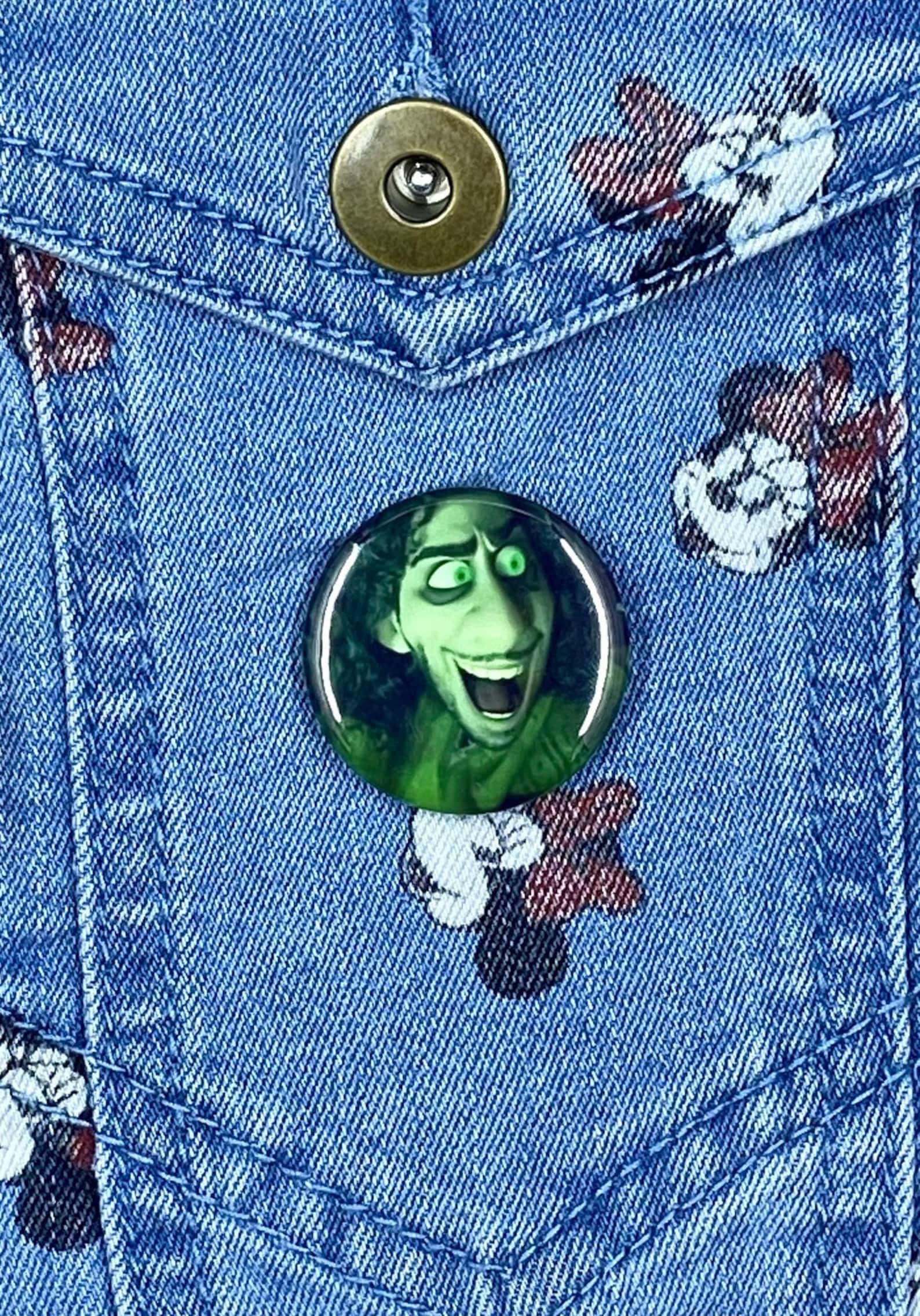 Encanto Bruno Rats Button Encanto Button Encanto Bruno | Etsy