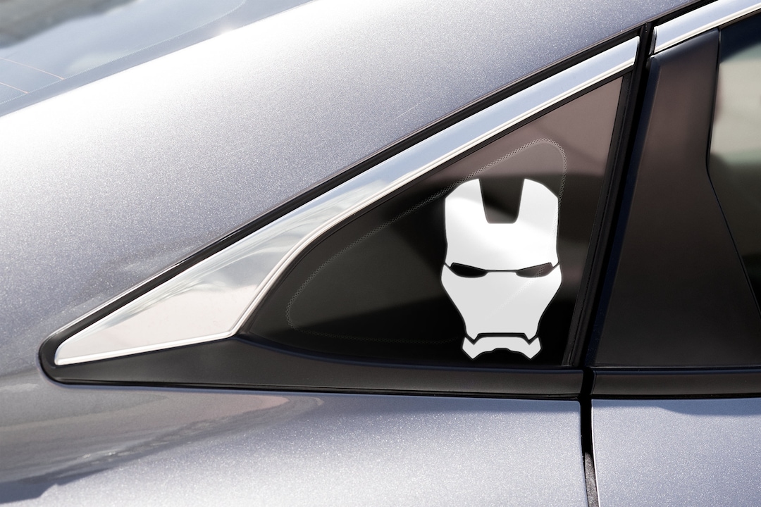 Marvel Iron Man Decal, Nerdy Decal, Car Decal, Car Accessory, Nerdy ...