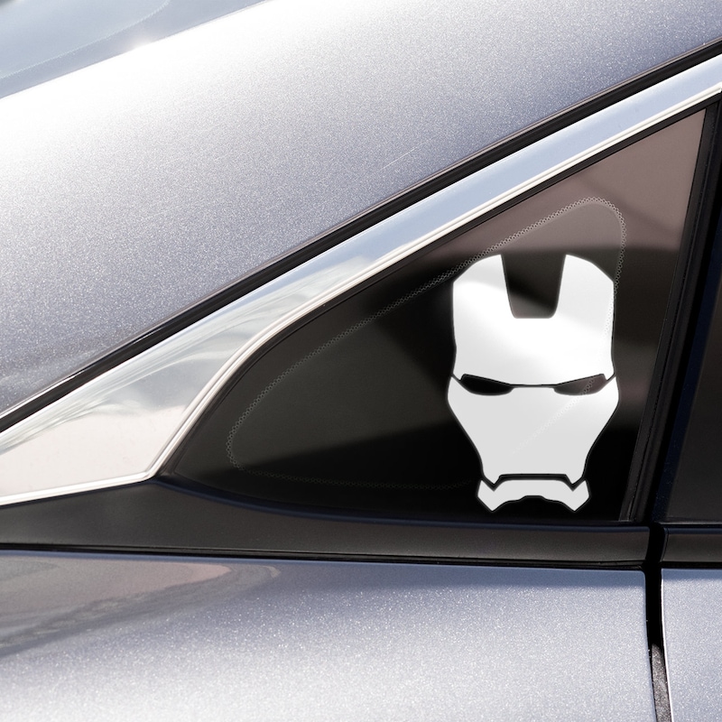 Iron Man Car Decal - Etsy