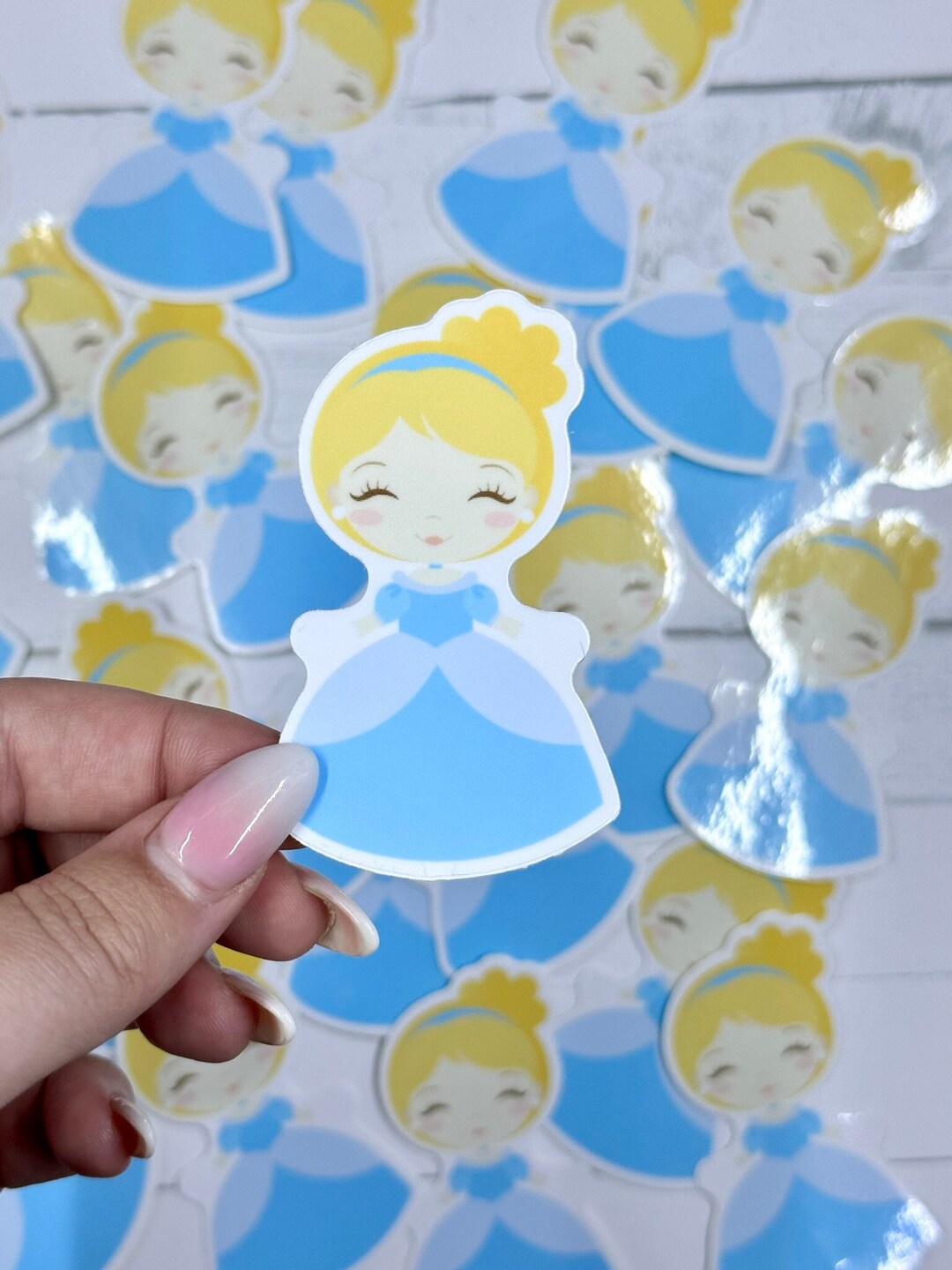 Chibi Cinderella Sticker, Disney Cinderella, Cinderella, Princess ...