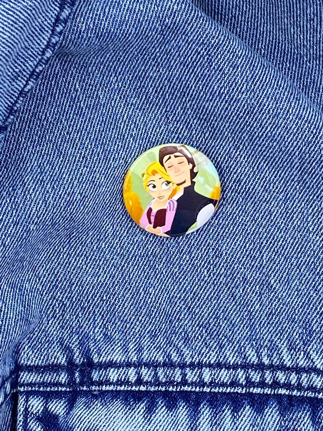 Rapunzel Button, Tangled Lanterns, Princess Rapunzel Tangled Button ...