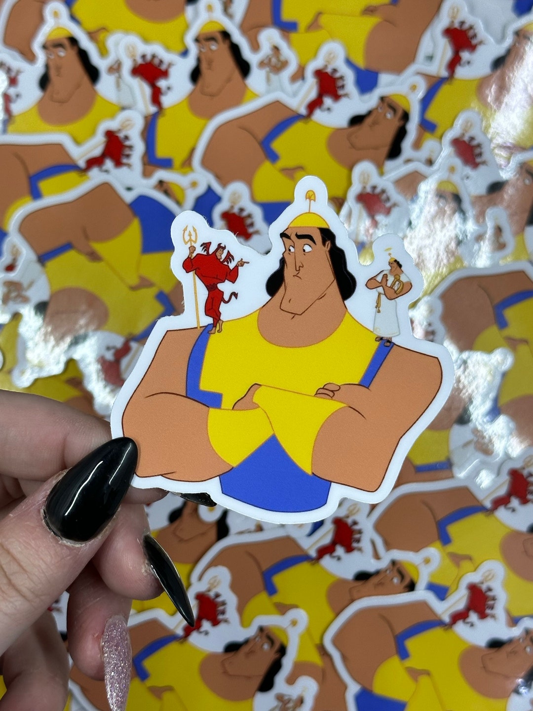 Kronk Shoulder Sticker, Emperor's New Groove Sticker, Kuzco Poison ...