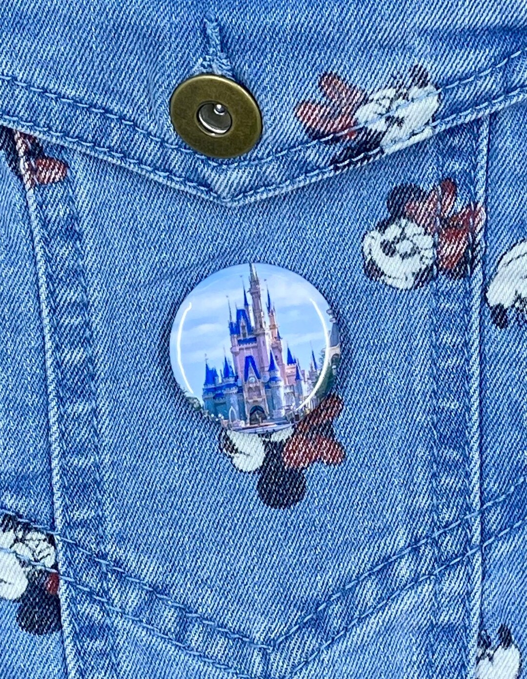 Disney World Castle, Disney Parks Button, Disney World Button, Disney ...