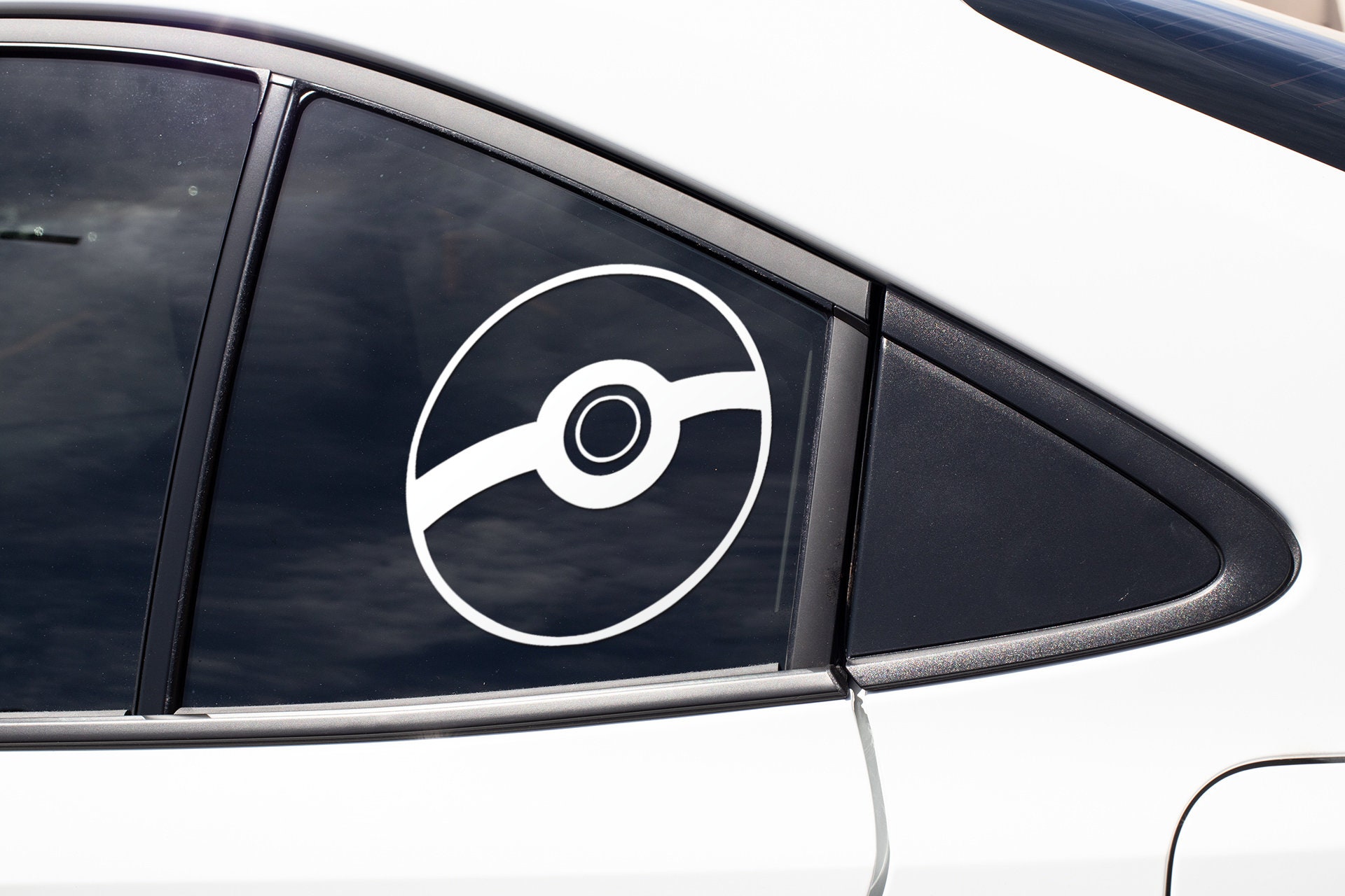 Pokemon Pokeball Decal Nerdy Decal Car Decal Car | Etsy