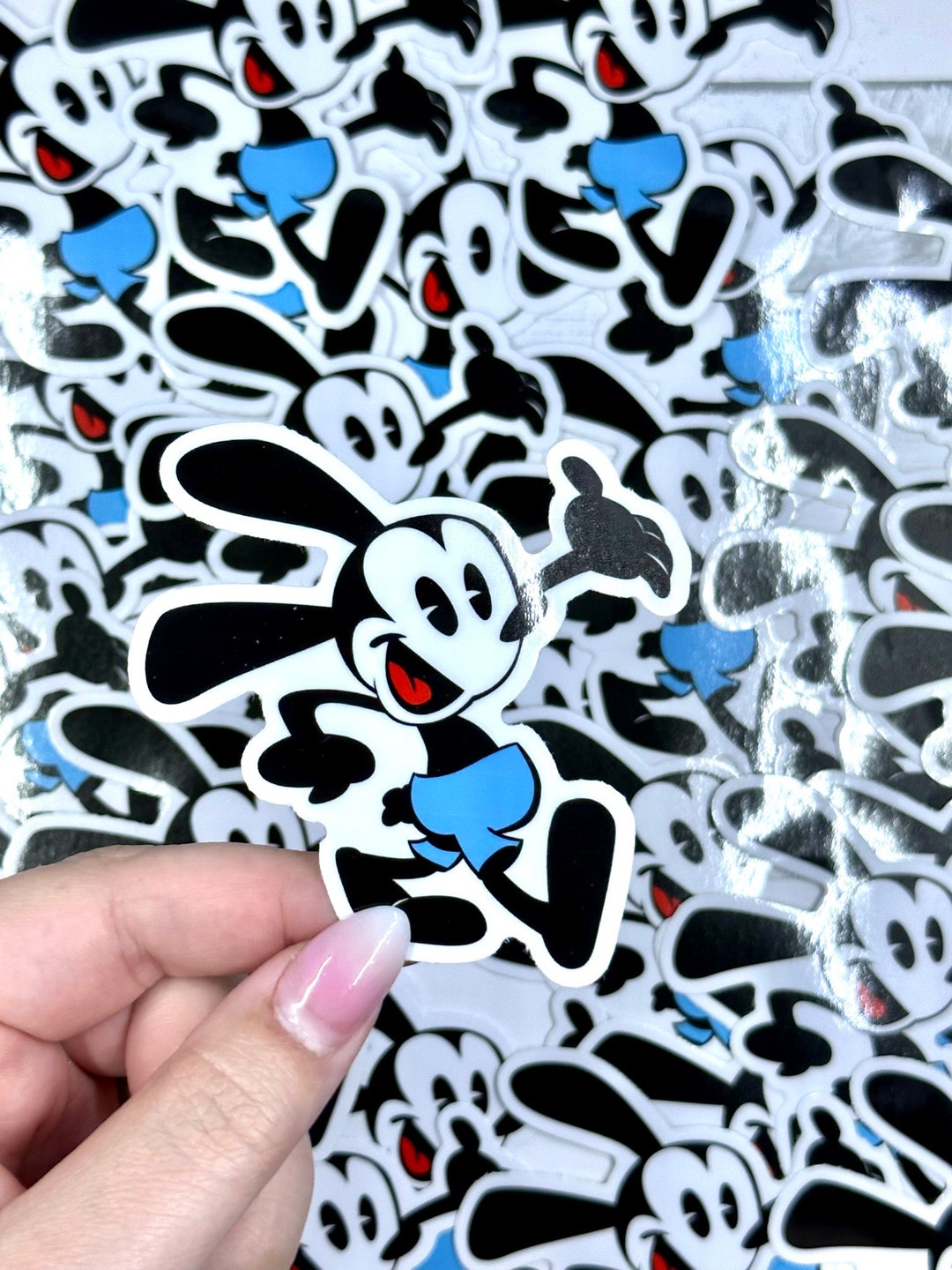 Oswald the Lucky Rabbit Sticker, Mickey Sticker, Mickey Sticker ...