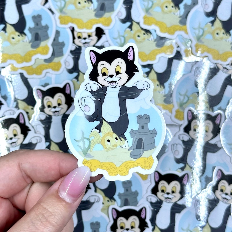 Figaro Cat Stickers - Etsy
