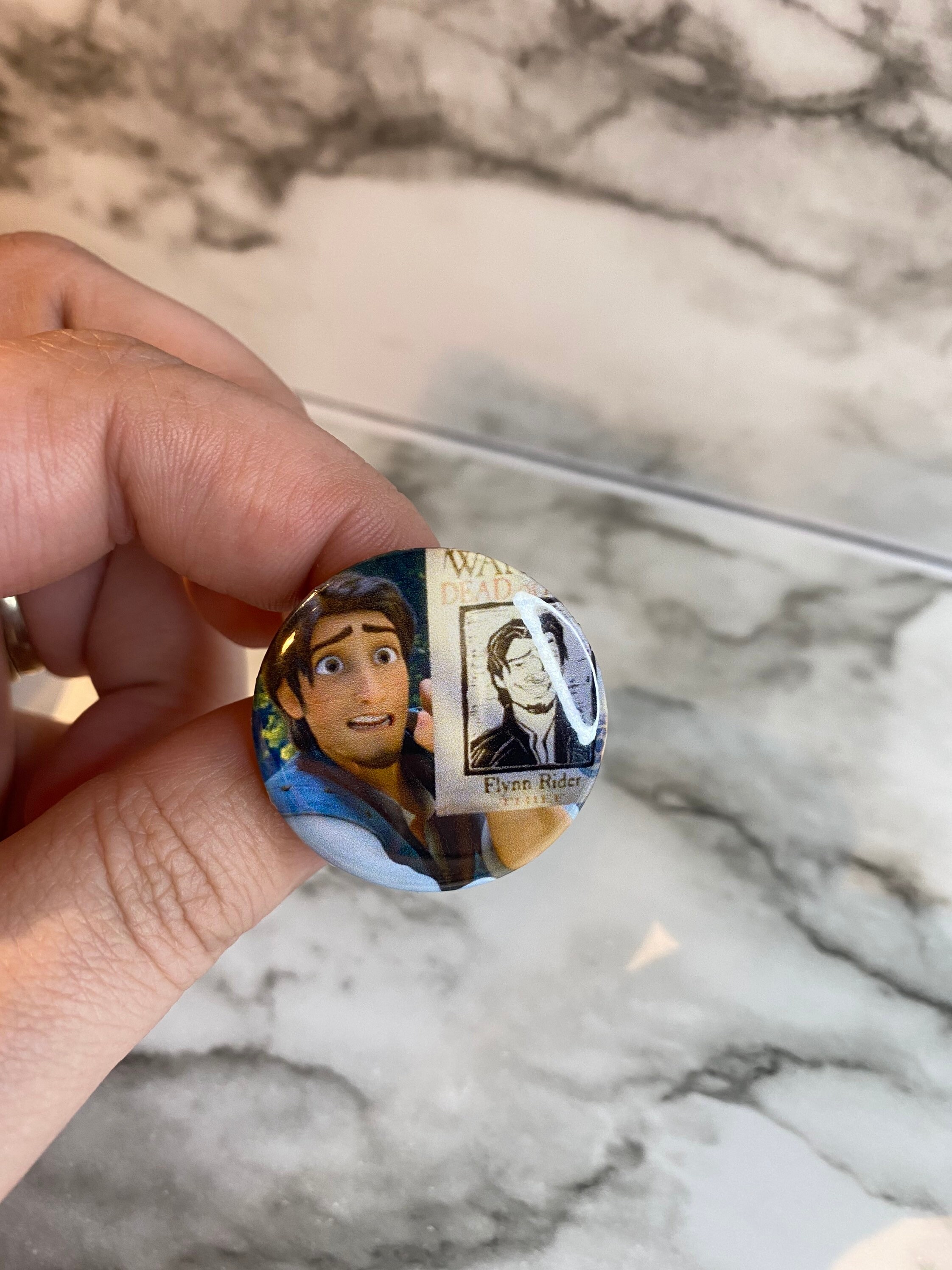 Tangled Button Set of 5 Tangled Buttons Pinback Button | Etsy