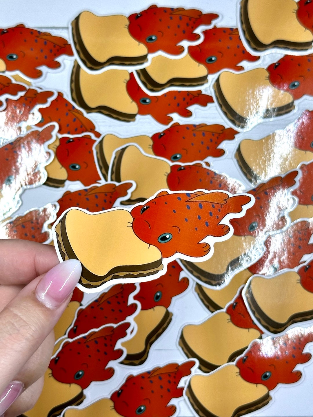 Lilo and Stitch Pudge the Fish Sticker Disney Animals Disney - Etsy