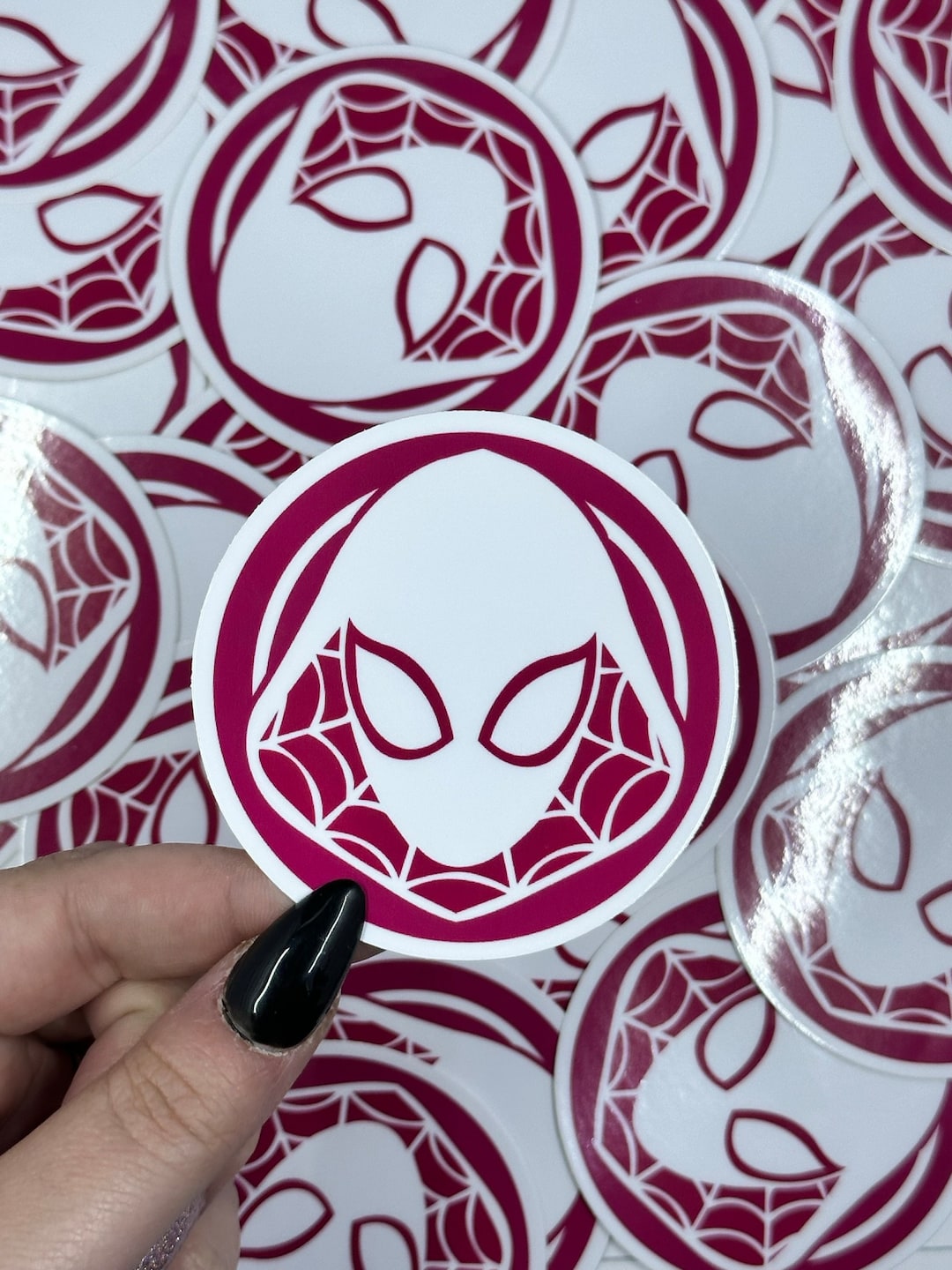 Spider Gwen Sticker, Ghost Spider, Spider-man Sticker, Marvel Sticker ...