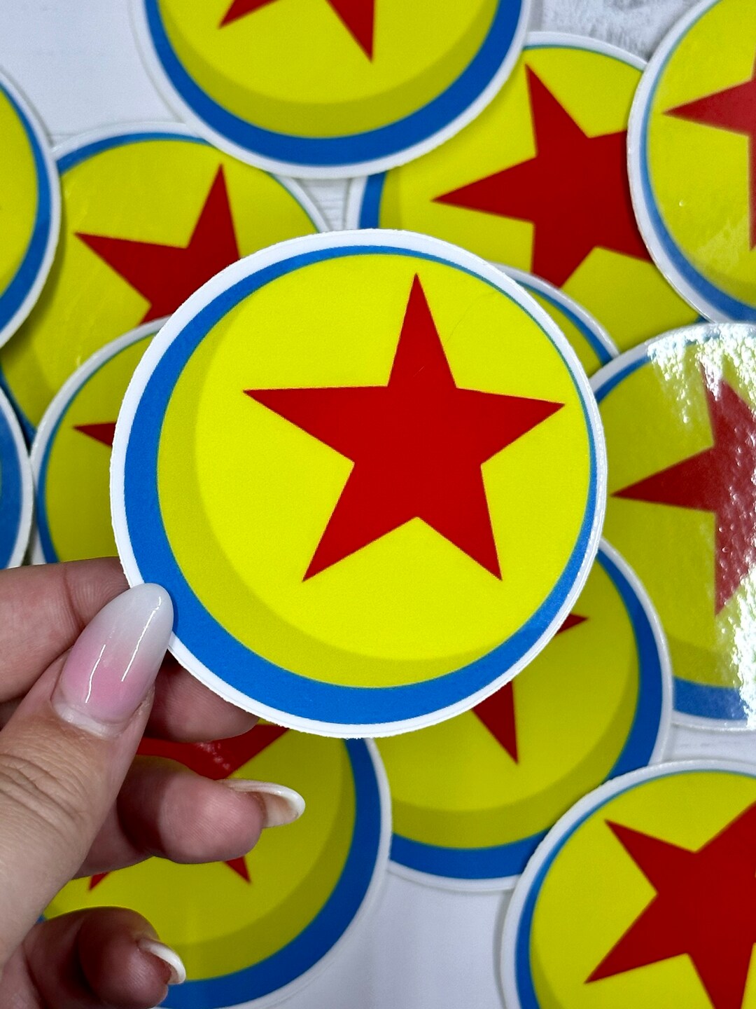 Pixar Ball Sticker, Pixar Logo Sticker, Pixar, Pixar Ball, Pixar Pier ...