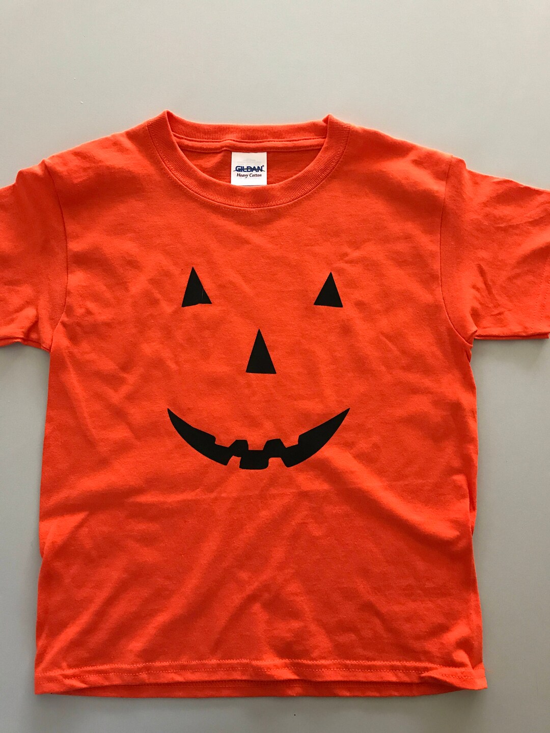 Halloween Costume Jack O Lantern Shirt, Pumpkin Face, Cheap Costume ...