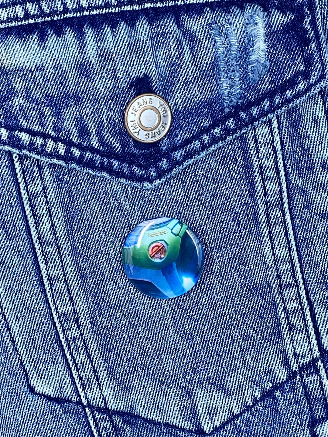 Lightyear Suit Button, Buzz Lightyear Button, Toy Story Button, Pixar ...