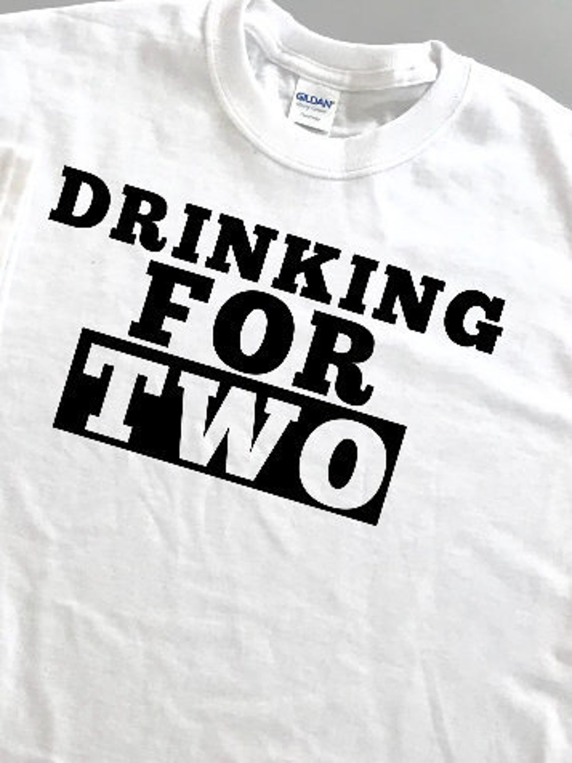 Eating for Two Drinking for Two Matching Maternity Shirts - Etsy