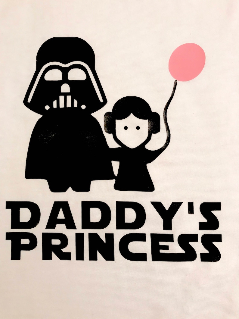 Daddy's Princess Disney Star Wars Darth Vader and - Etsy