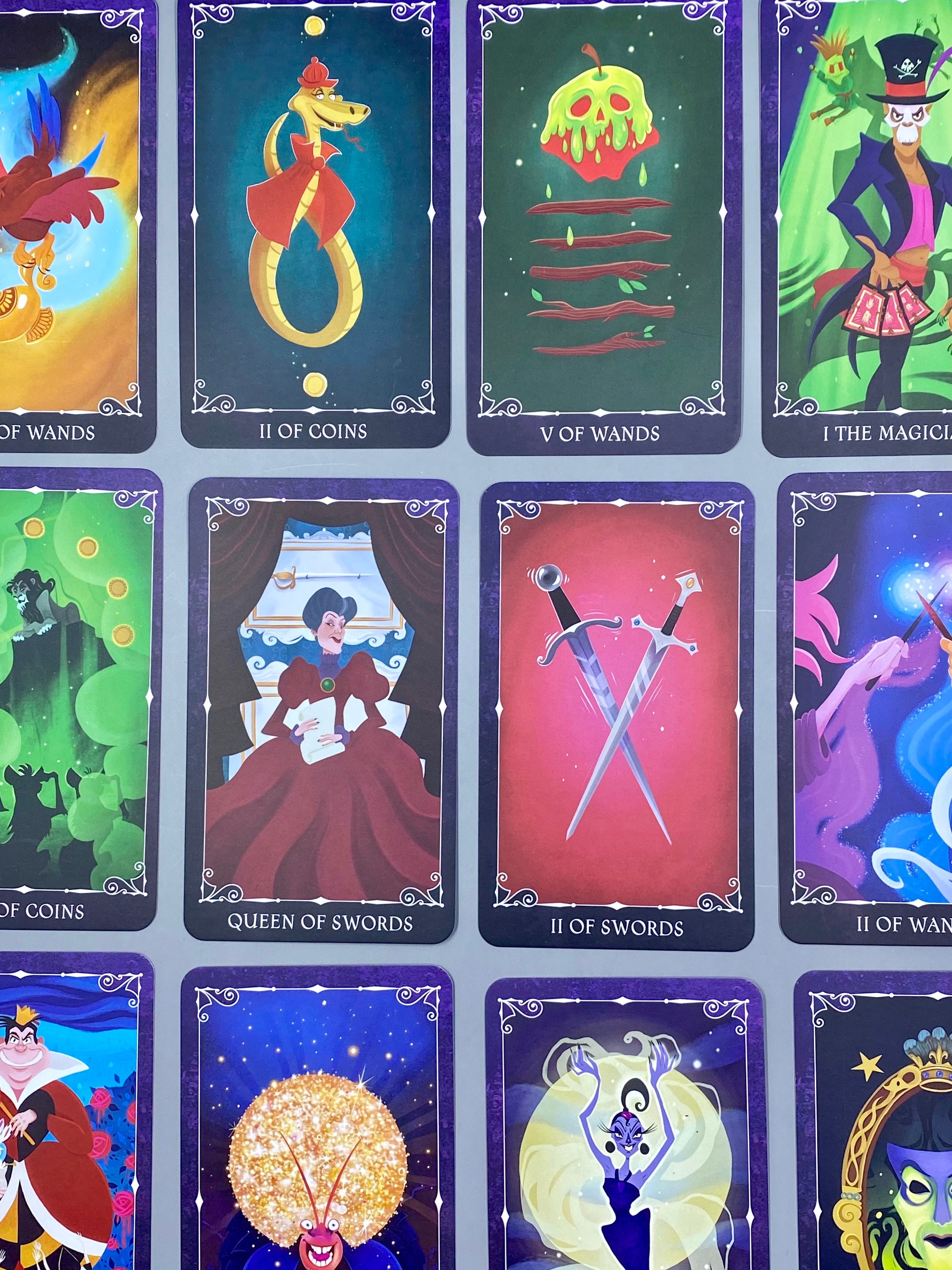 Intuitively Chosen Disney Villains Tarot Card Book Mark | Etsy