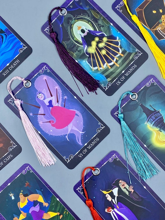 Intuitively Chosen Disney Villains Tarot Card Book Mark - Etsy