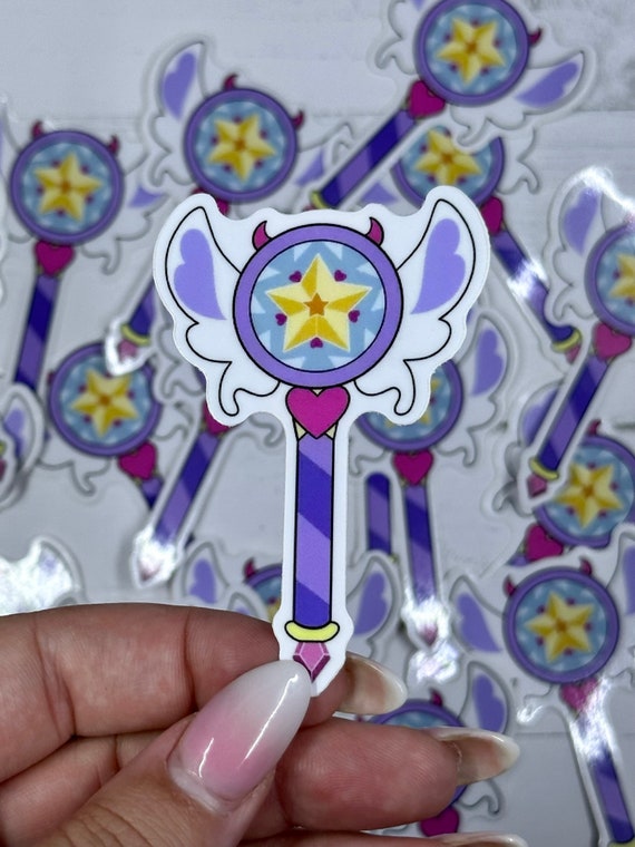 Star Butterfly Wand Sticker SVTFOE Sticker Magic Wand - Etsy