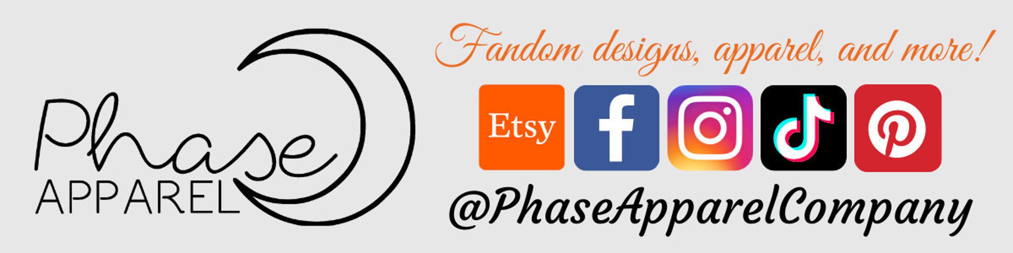 PhaseApparelCompany - Etsy