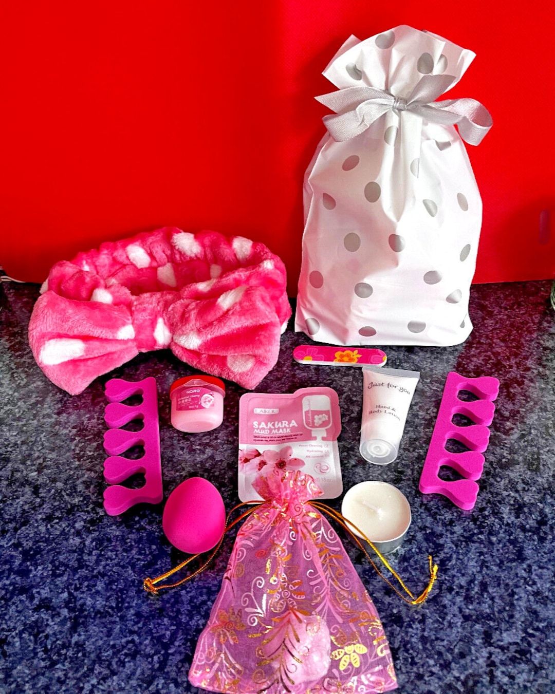 Pre Filled Girls Pamper Party Bags, 10 Items! Sleepovers, Birthday ...