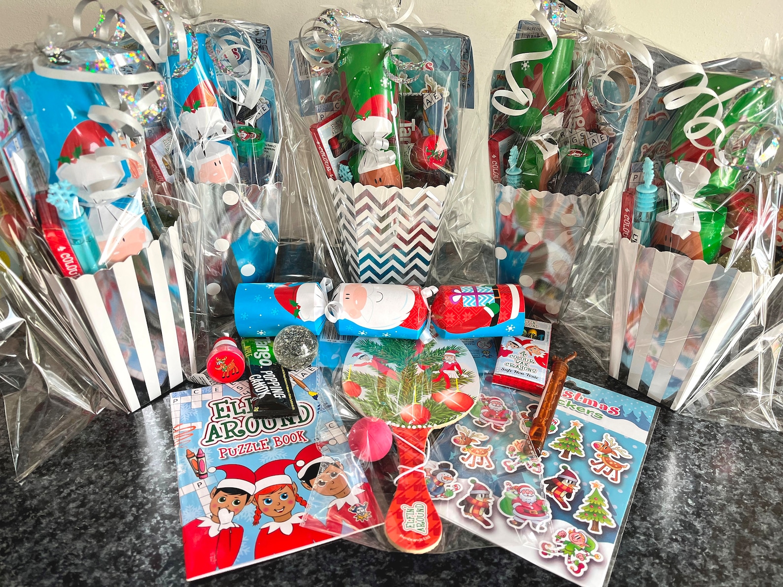 Pre-filled Christmas Eve Activity Box: Kids Xmas Stocking Fillers - Etsy
