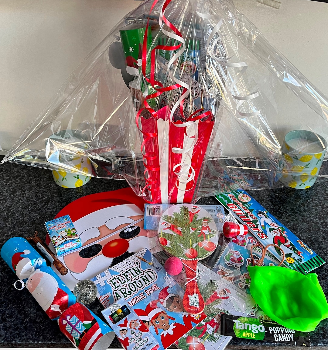 Large Christmas Party Box, Christmas Activity Kit, Kids Xmas Stocking ...