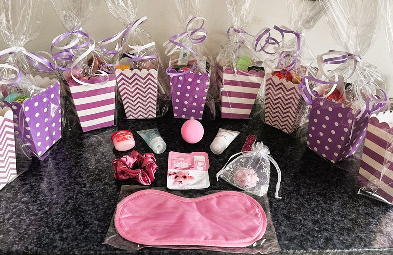 Pre-filled Pamper Party Box: Teen Girl Sleepover Beauty Gifts - Etsy