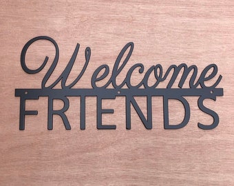 Friends Metal Sign - Etsy