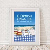 Beesands, Devon Vintage/art Deco Style Design Birthday/wedding Gift ...