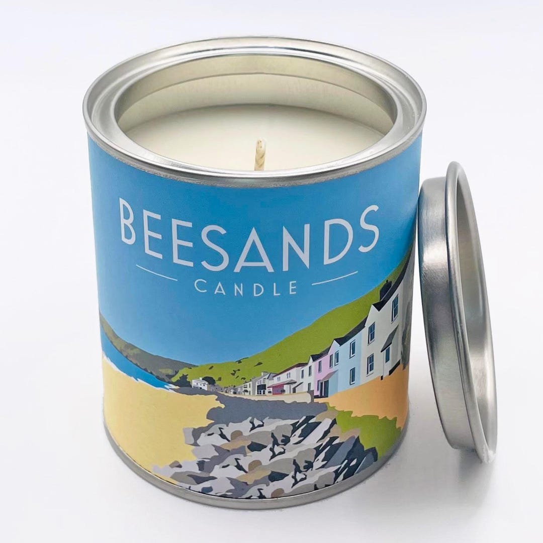 Beesands Candle Vintage/art Deco Style Design Birthday/wedding Gift ...