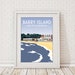 Beesands, Devon Vintage/art Deco Style Design Birthday/wedding Gift ...