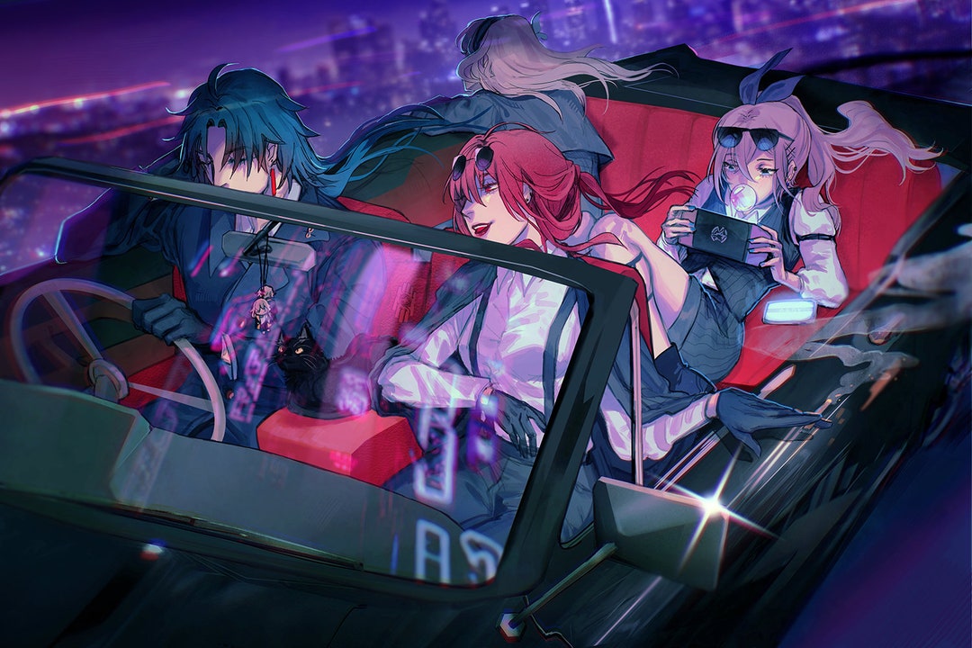 Honkai Star Rail Stellaron Hunters Print - Etsy