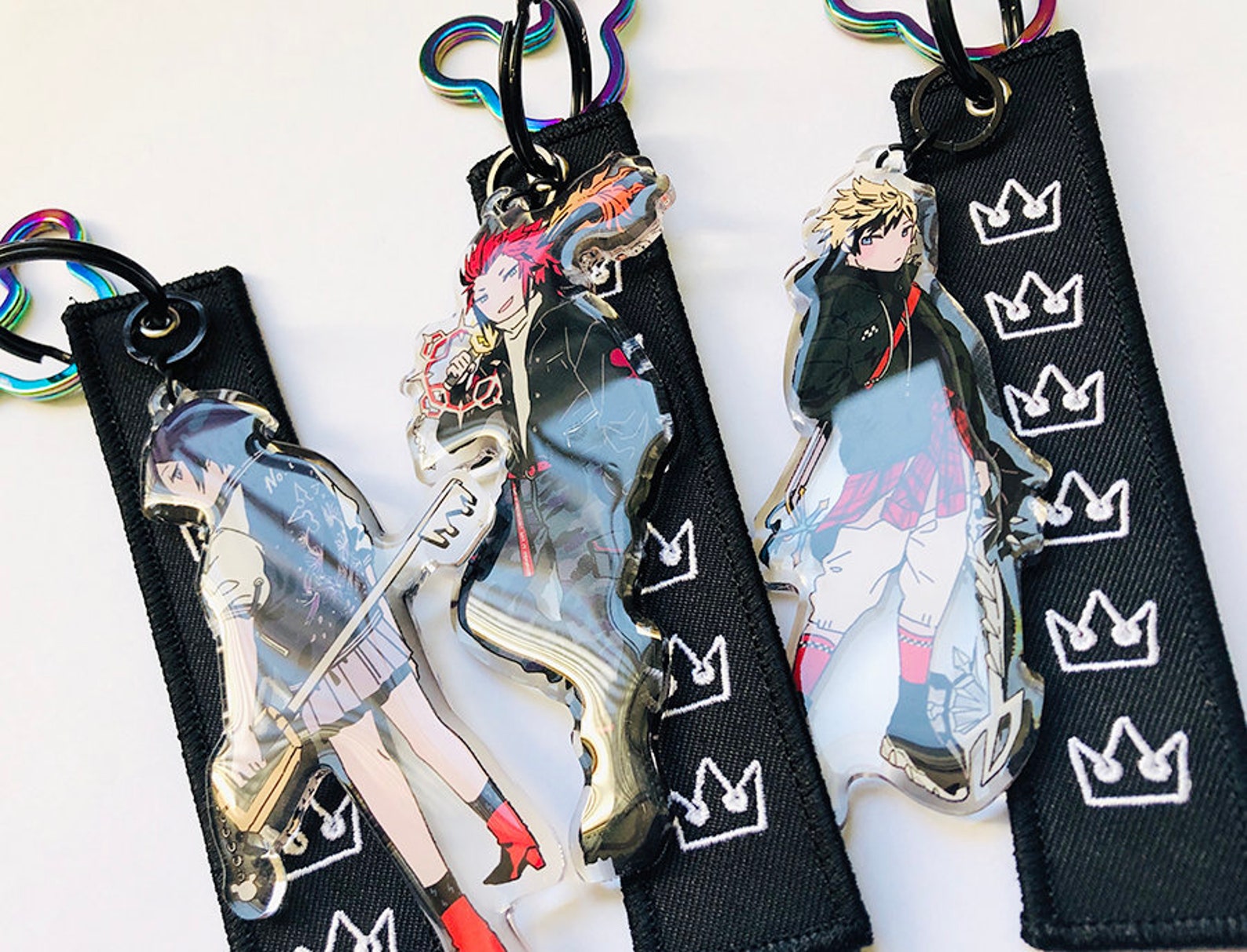 Kingdom Hearts X Streetwear Keychain - Etsy
