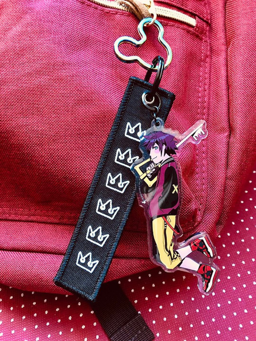 Kingdom Hearts X Streetwear Keychain - Etsy