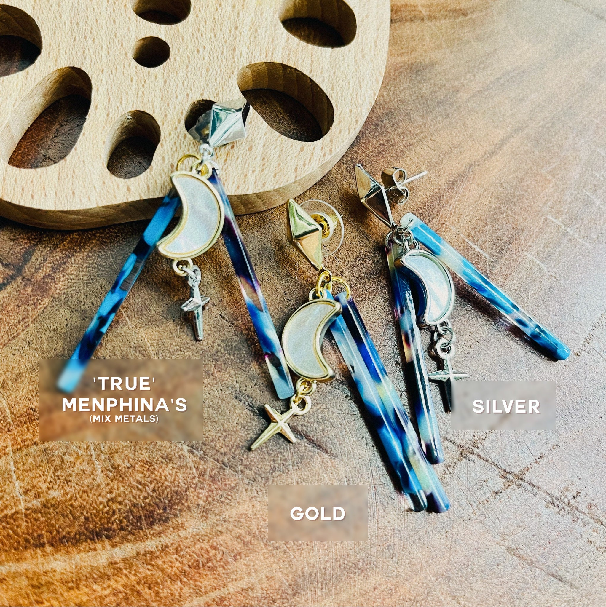 Ffxiv Menphina's Earring - Etsy UK