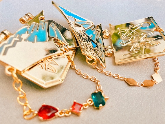 Ffxiv Summoner Book Enamel - Etsy