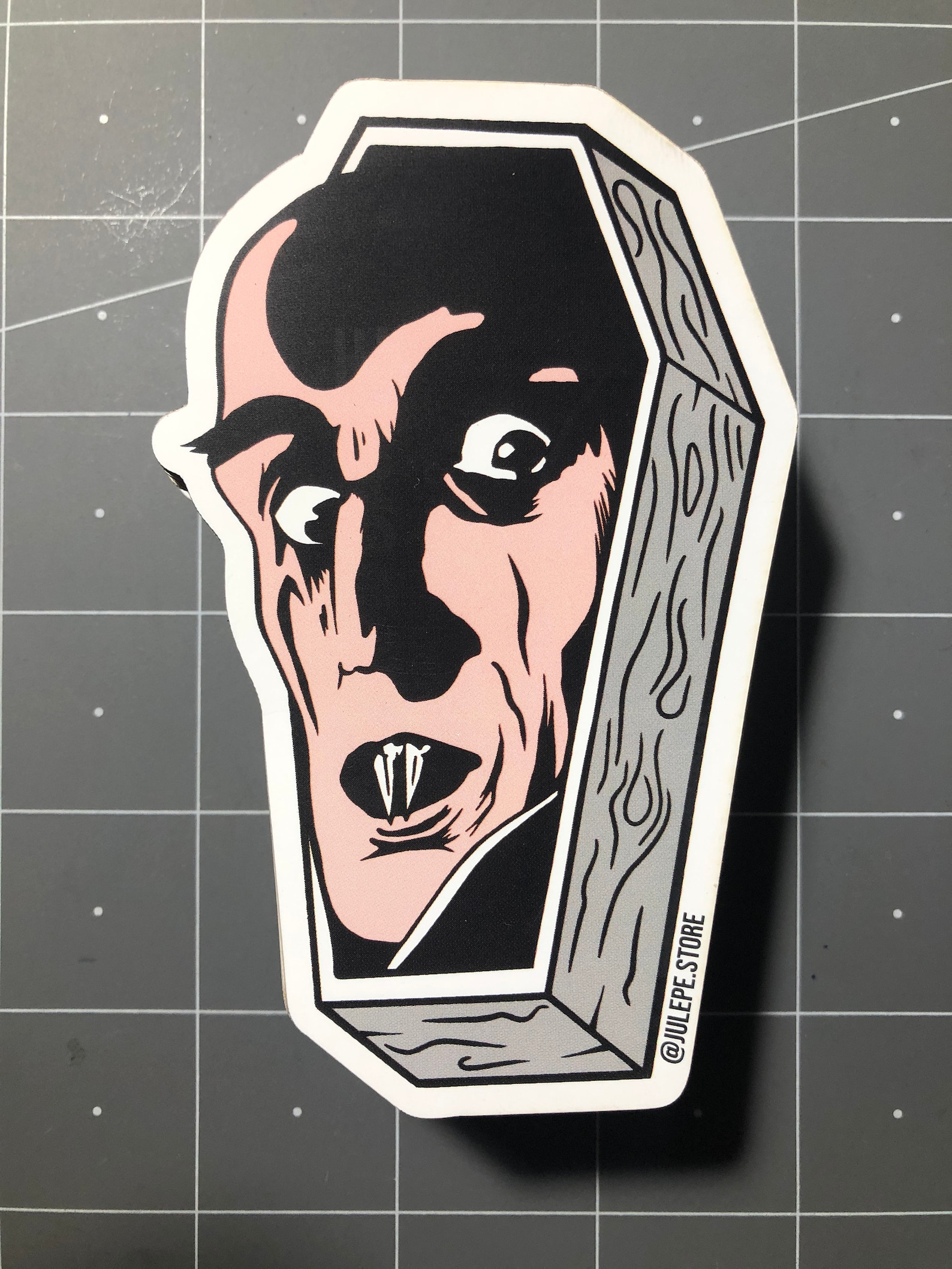 Nosferatu Stickers Vinyl Stickers Laptop Stickers | Etsy