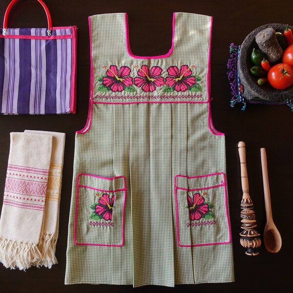 Mandil Mexicano - Etsy