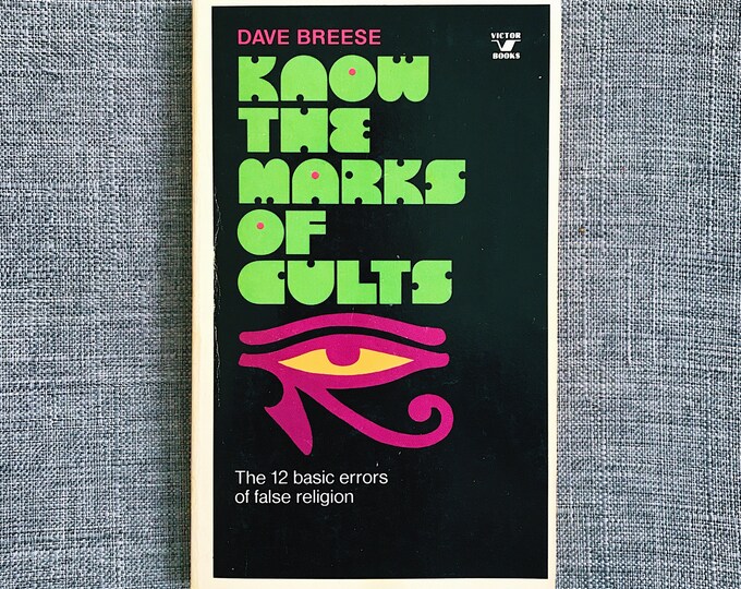 Know the Marks of Cults by David Breese - Etsy