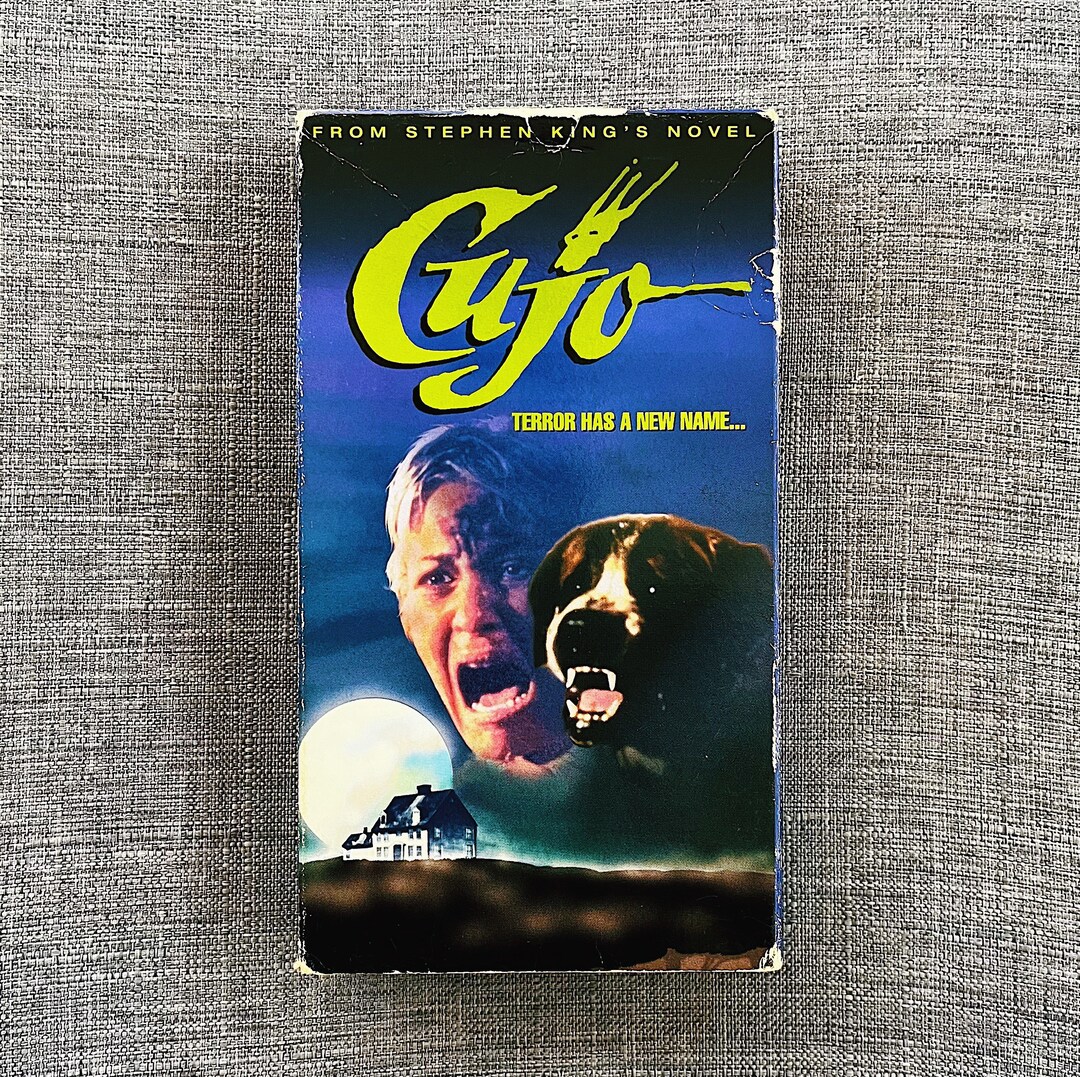 VHS Movie Cujo 1983 Stephen King - Etsy