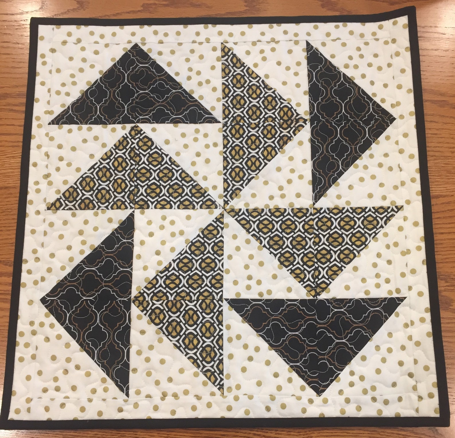 Dutchman Puzzle Table Runner, Fall Runner, Fall Quilt, Quilted Table ...