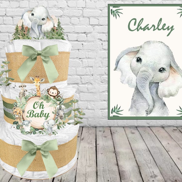 Diaper Cake Topper - Etsy