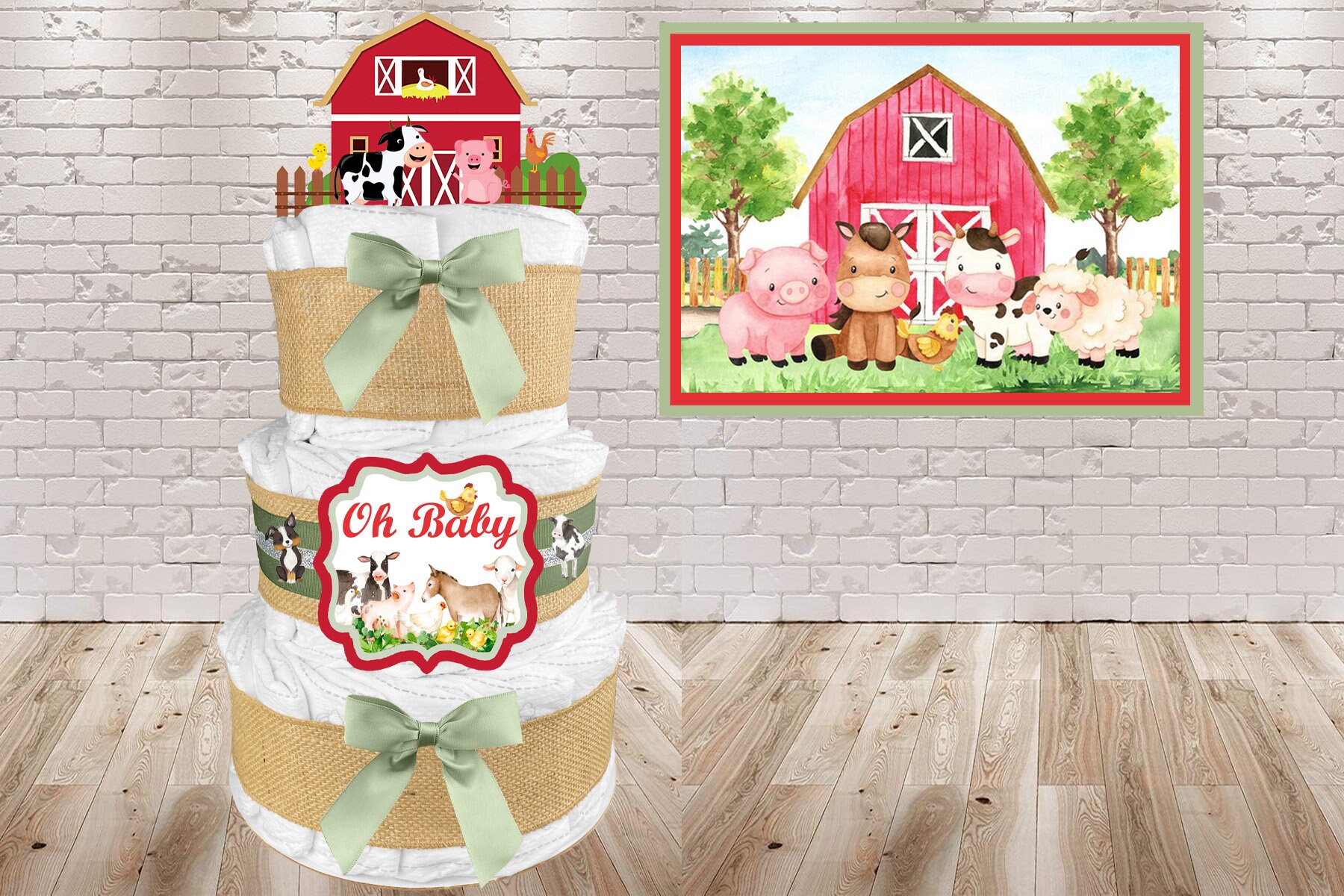Farm Theme Baby Shower Decorations