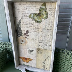 Butterfly Tray, Bathroom Counter Organizer Tray,nature Themed Decor ...
