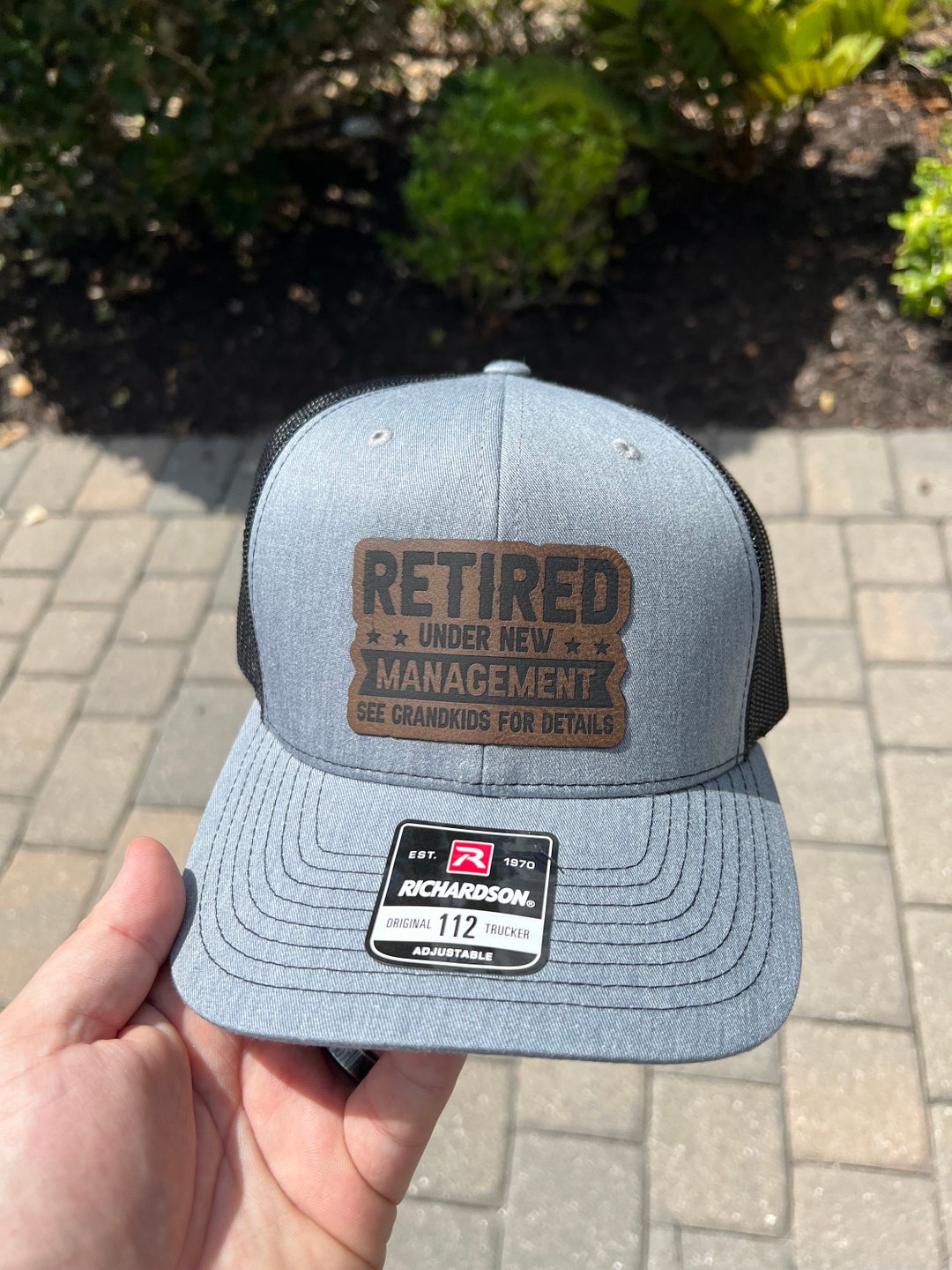 Retired, See Grandkids for Details Hat, Fathers Day, Birthday, Funny ...