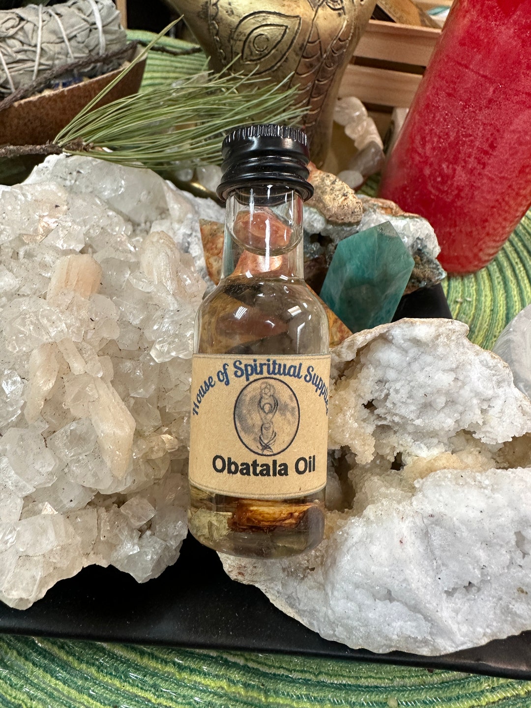 Orisha Obatala Oil Shango Ritual Ceremony Voodoo Hoodoo - Etsy