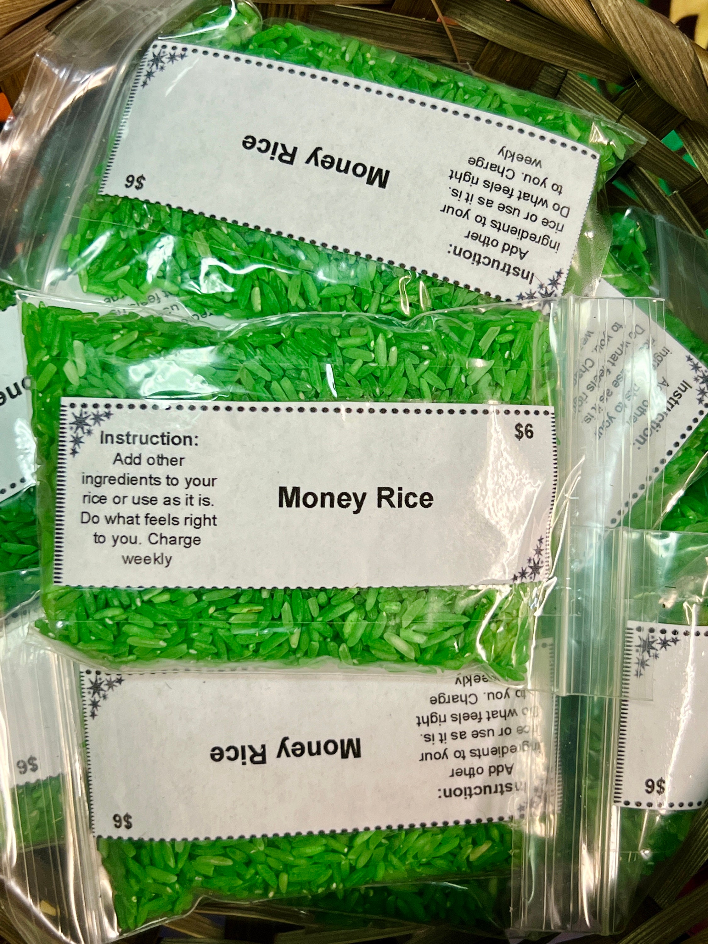 Money Rice, Prosperity, Wealth Altar - Hoodoo Voodoo Wicca - Etsy