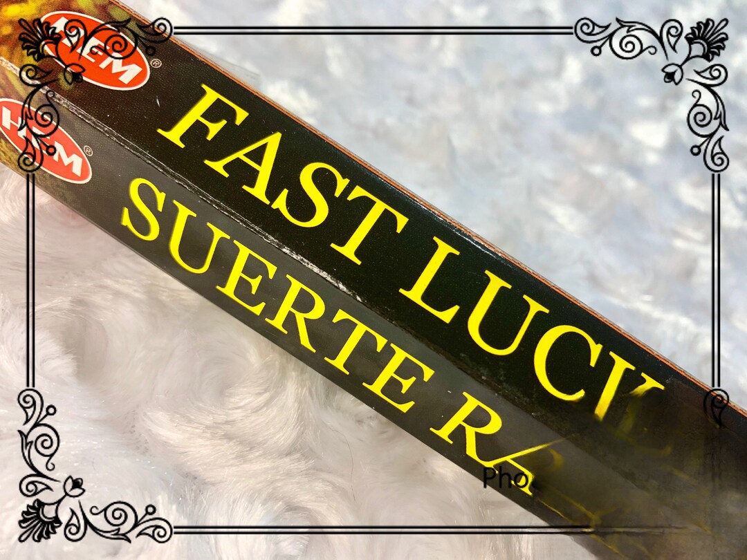6 Packs of Fast Luck Incense Sticks - 13 Crossroads Hoodoo, Pagan ...
