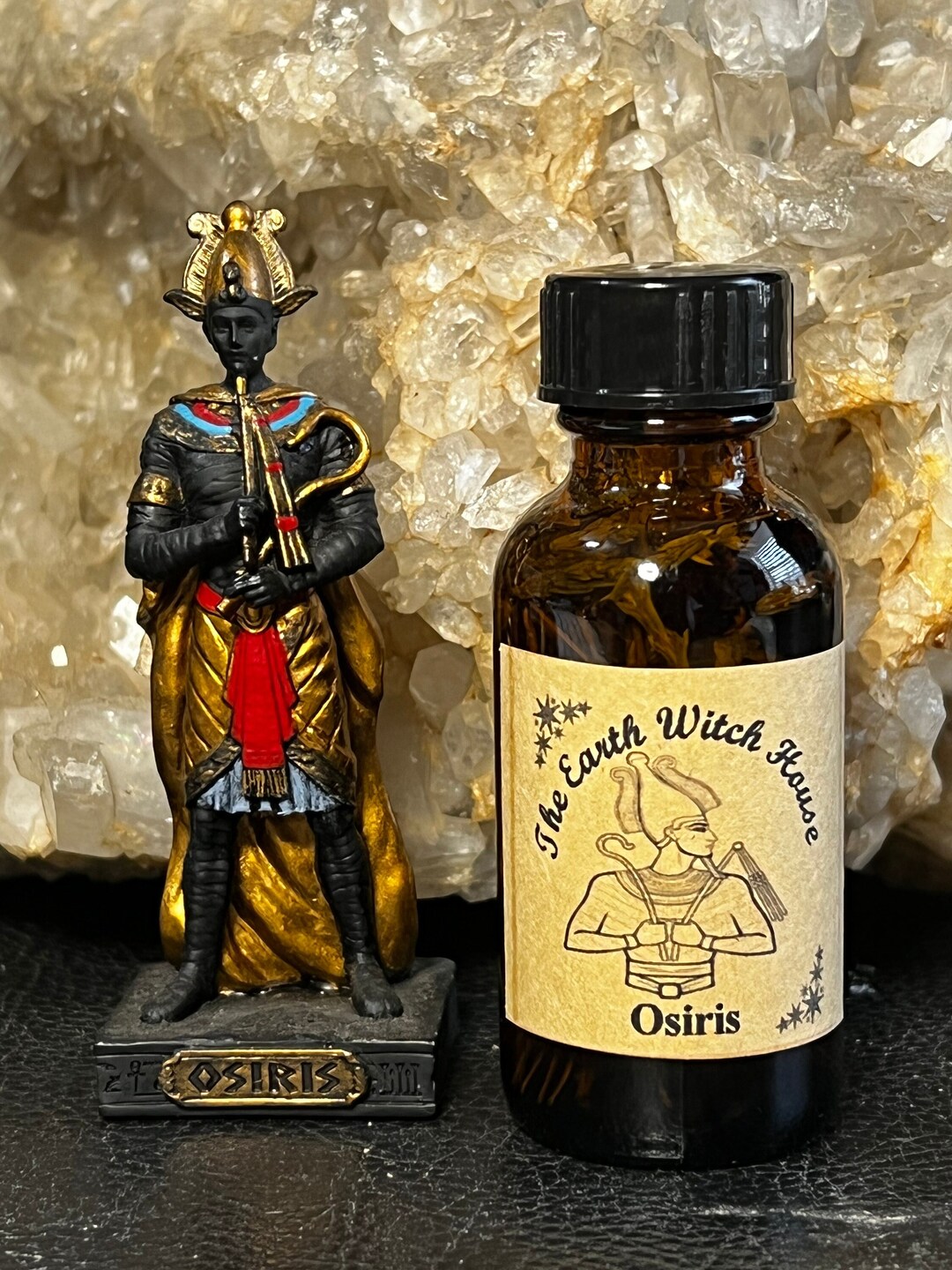Egyptian God Osiris Protection Necromancy Transform Peace for Hoodoo ...